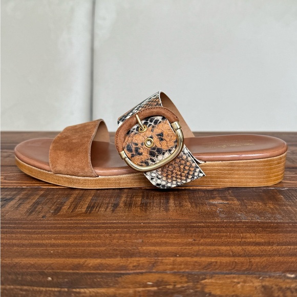 Coach and Four | Shoes | Coach And Four Leather Sandals | Poshmark